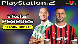 Pes 2025 Ps2 Iso Efootball Updated Download Start Game Mp3 Music & Mp4 ...