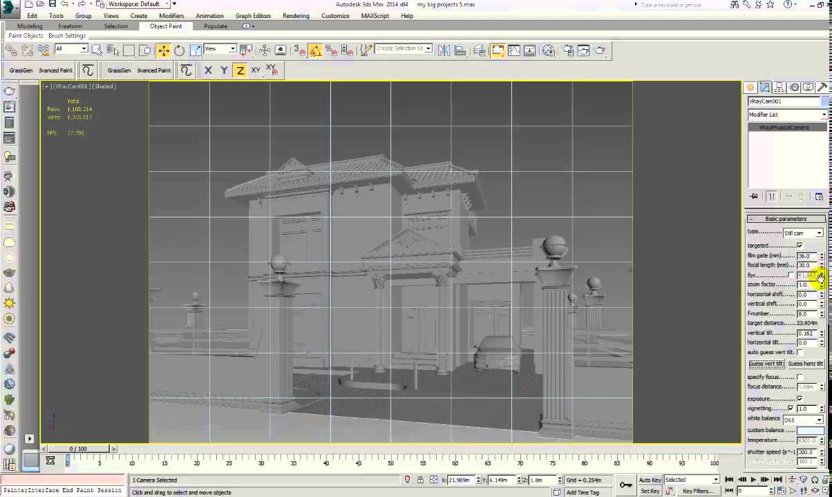 Vray Physical Camera Youtube