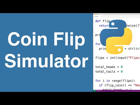 Coin Flip Simulator Python Example Youtube