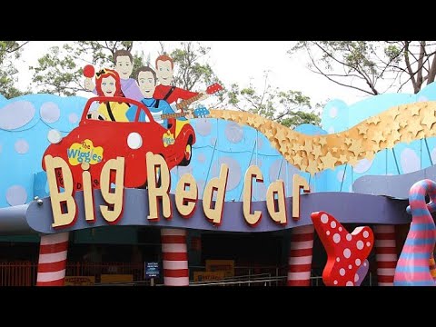 Dreamworld Big Red Car Ride The Wiggles Youtube