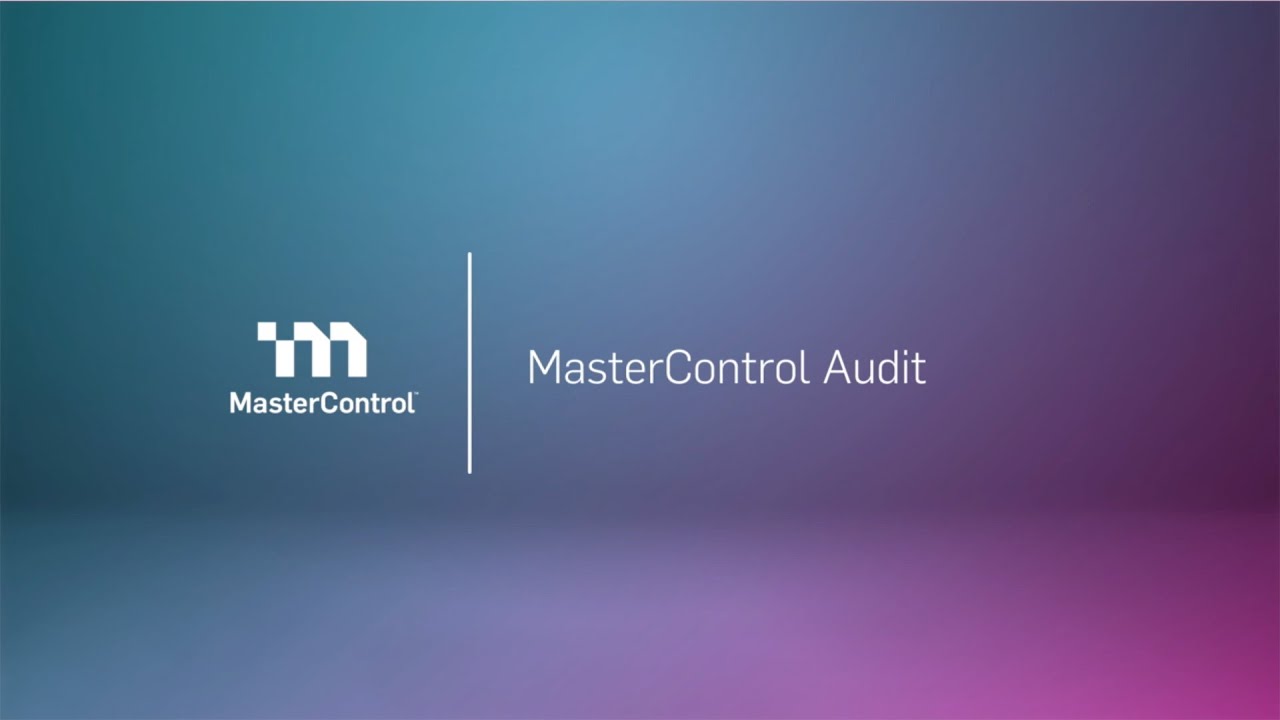 Demo Mastercontrol Audit Management Software Youtube