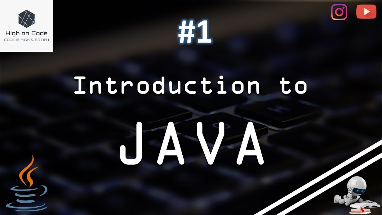 1 Introduction To Java Youtube