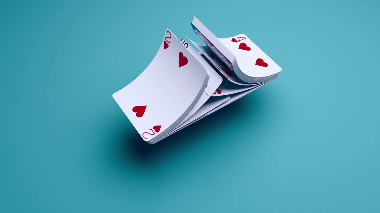 Card Deck Shuffle 3d Animation Youtube