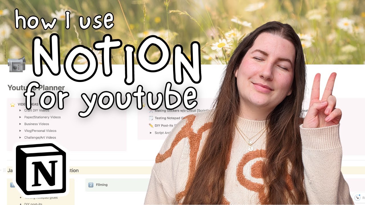 How I Use Notion For My Channel Notion Tour And Planning