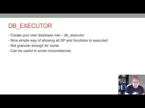 Db Executor Role Gethyn Ellis