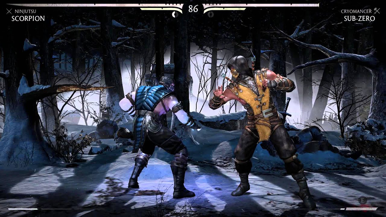 Mortal Kombat X Sub Zero Gameplay