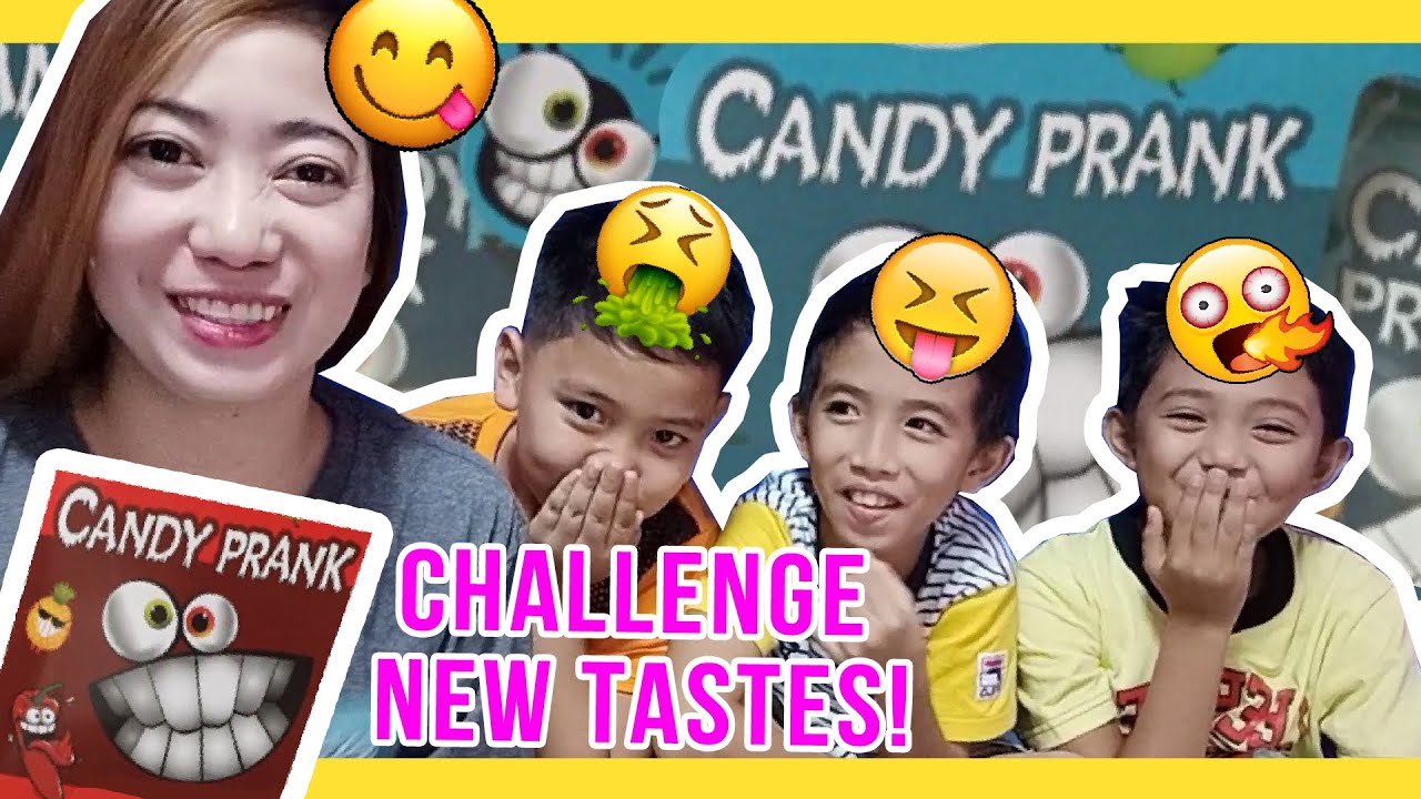 Candy Prank Challenge Challenge New Tastes Youtube