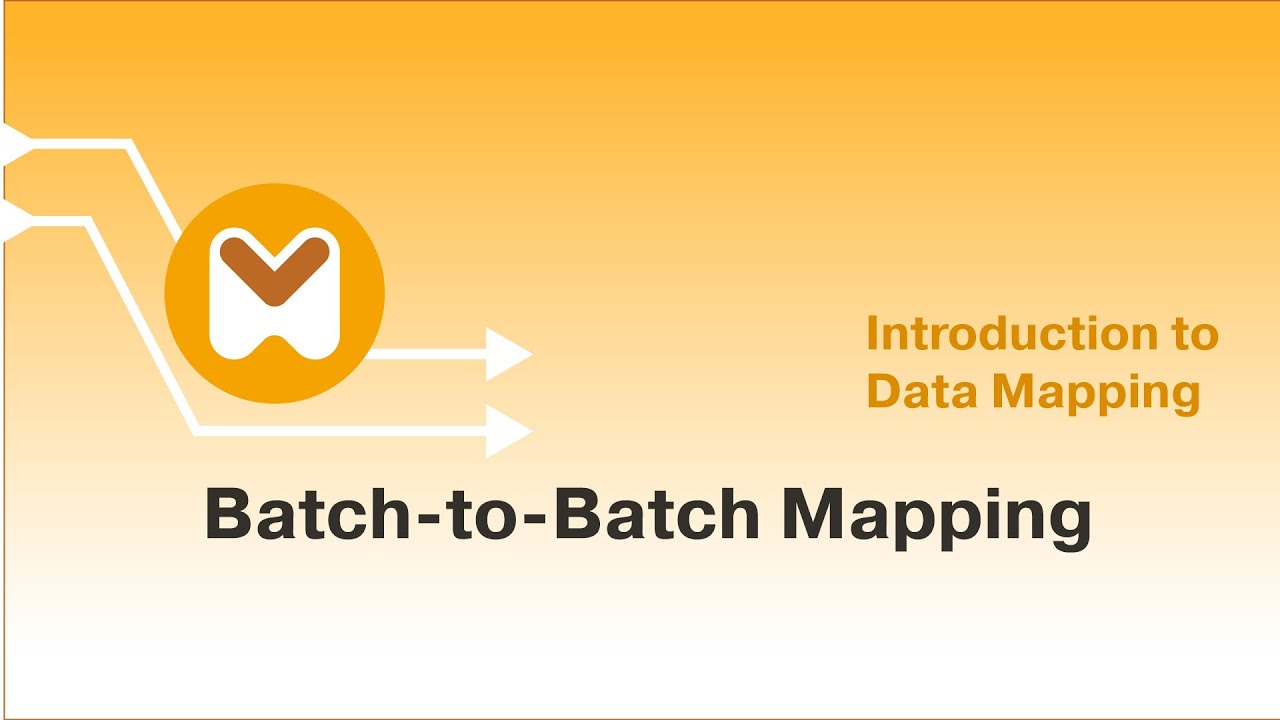 Batch To Batch Data Mapping With Mapforce Youtube