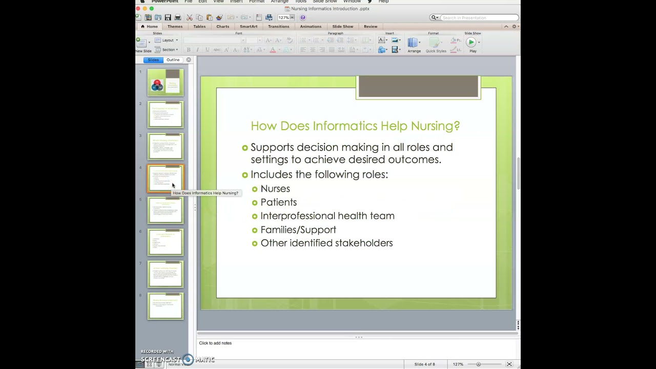Introduction To Nursing Informatics Youtube