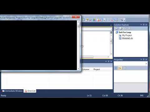 Visual Basic Tutorial 29 Continue For Youtube