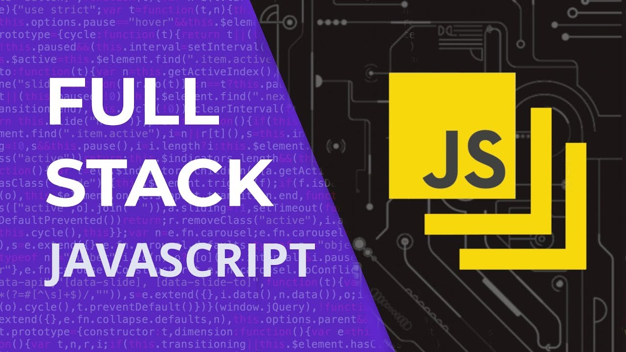 Javascript Fullstack 1 Introduccion Overview Youtube