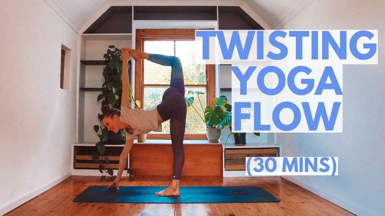 Twisting Yoga Flow Dynamic Yoga For Strength And Flexibility Youtube