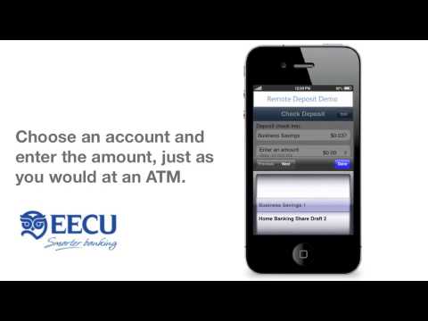 Eecu Mobile Deposit Youtube