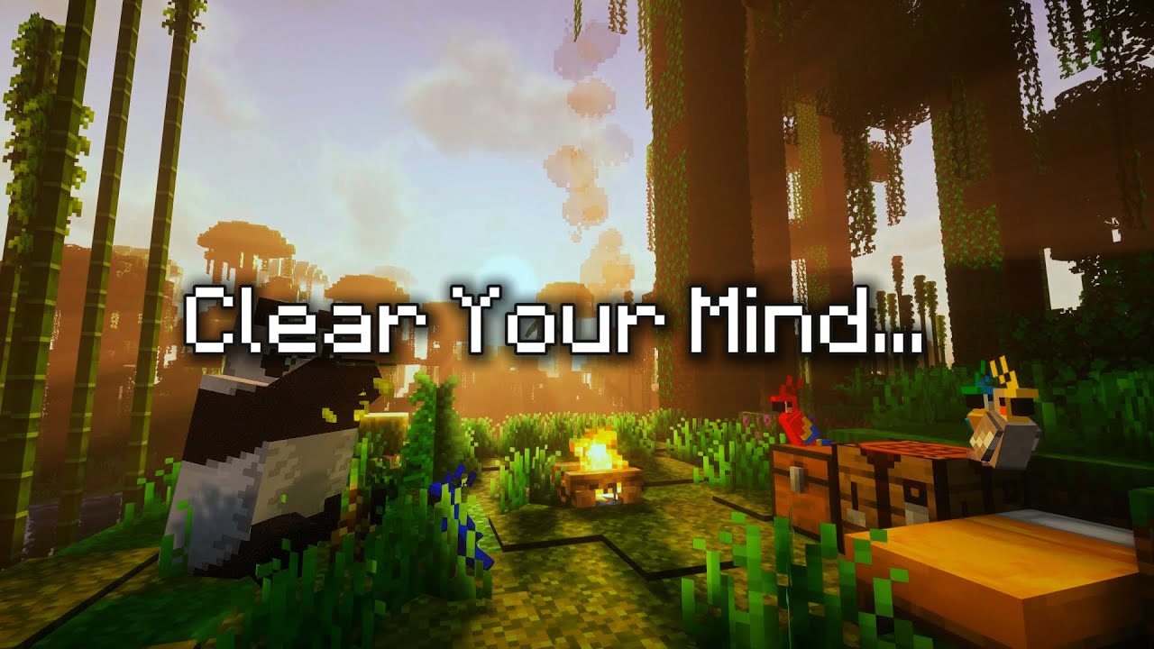 Stop Overthinking Chill Minecraft Music Lofi Ambience Youtube