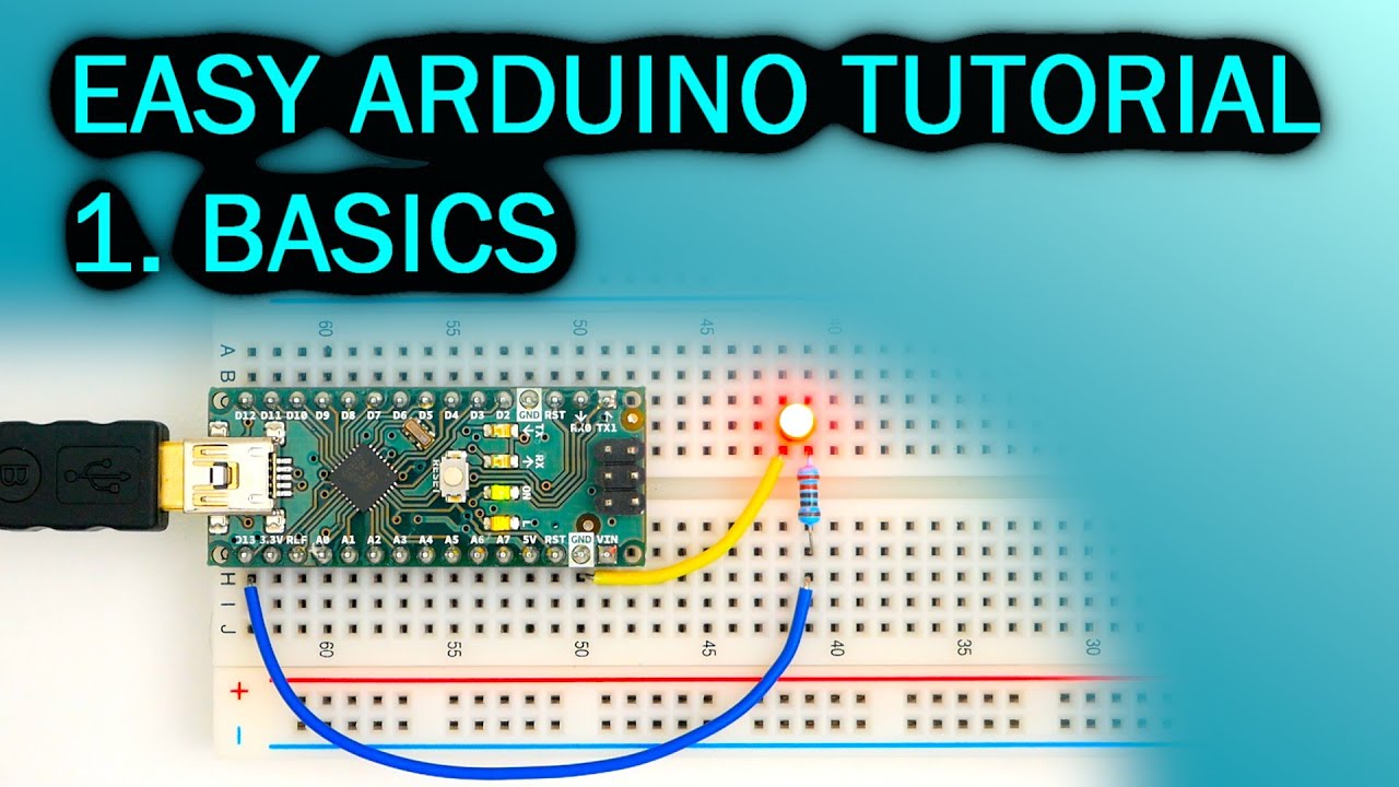 Easy Arduino Tutorial 1 Basics Youtube