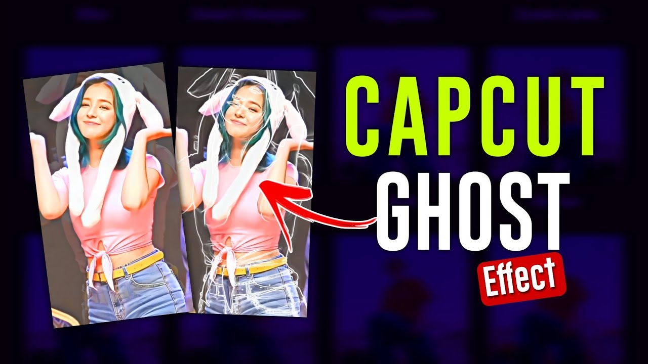 Capcut Ghost Effect Try It Now White Outline Capcuttutorial Youtube