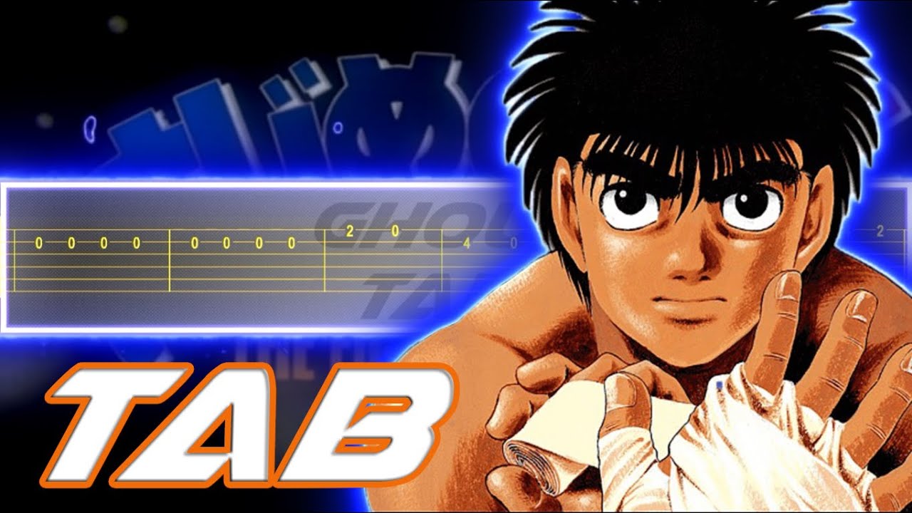 Hajime No Ippo Opening 1 Under Star Guitar Tab 譜 Tutorial Acordes