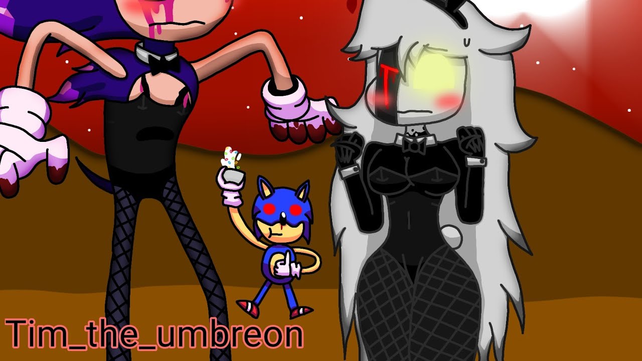 Speedpaint Xenophanes And Trollge Gf In Rabbit Cosplay Youtube