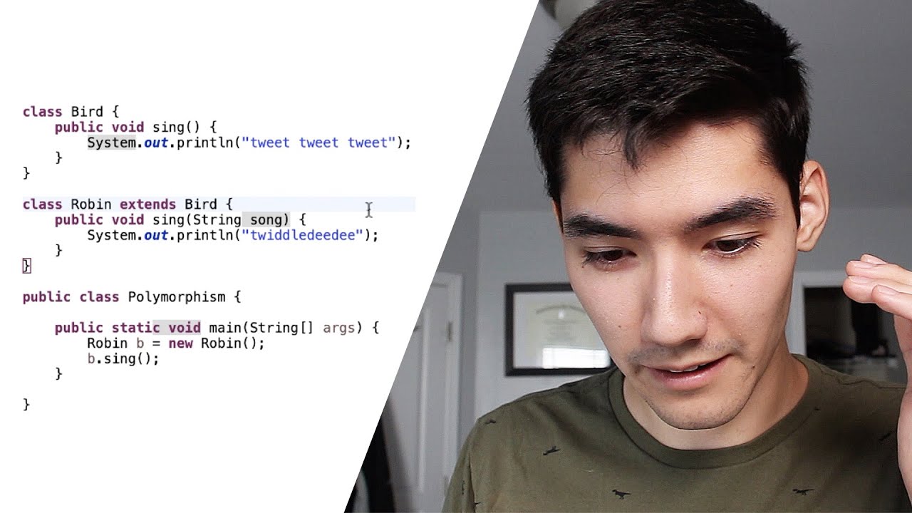 Polymorphism In Java Tutorial 92 Youtube