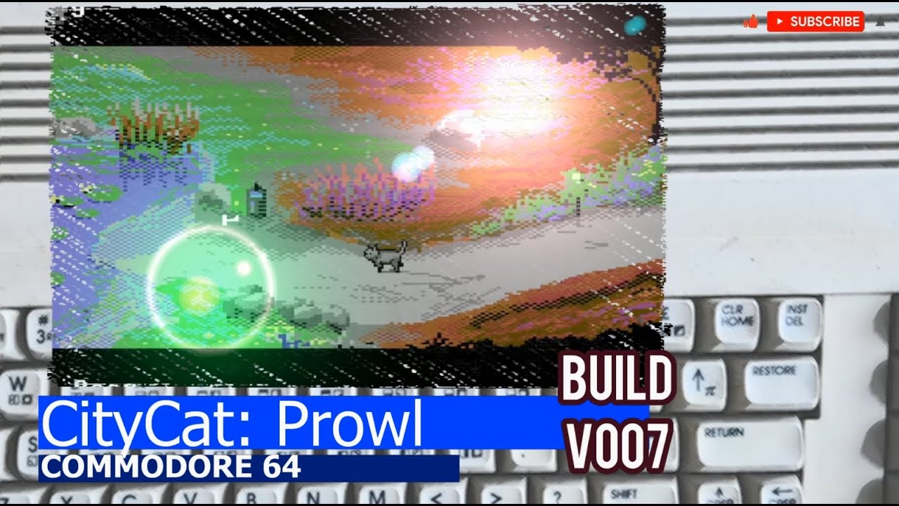 Commodore 64 Citycat Prowl Build V007 Youtube
