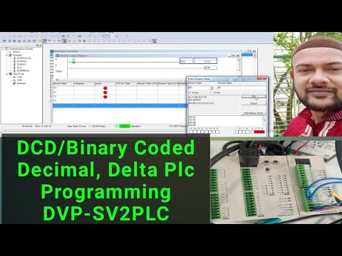 Bcd Binary Coded Decimal Delta Plc Programming Dvp Sv2plc Wpl Soft