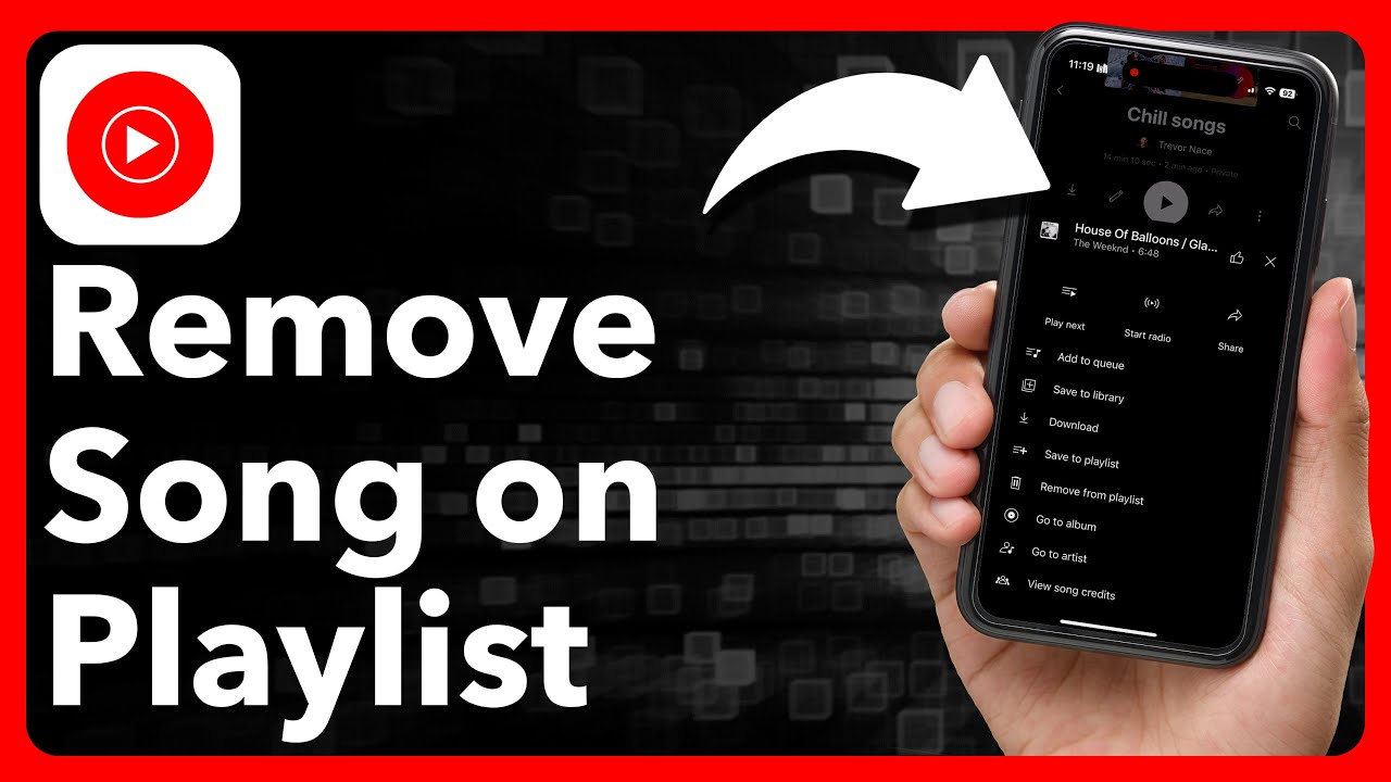 How To Remove Songs From Youtube Music Playlist Youtube