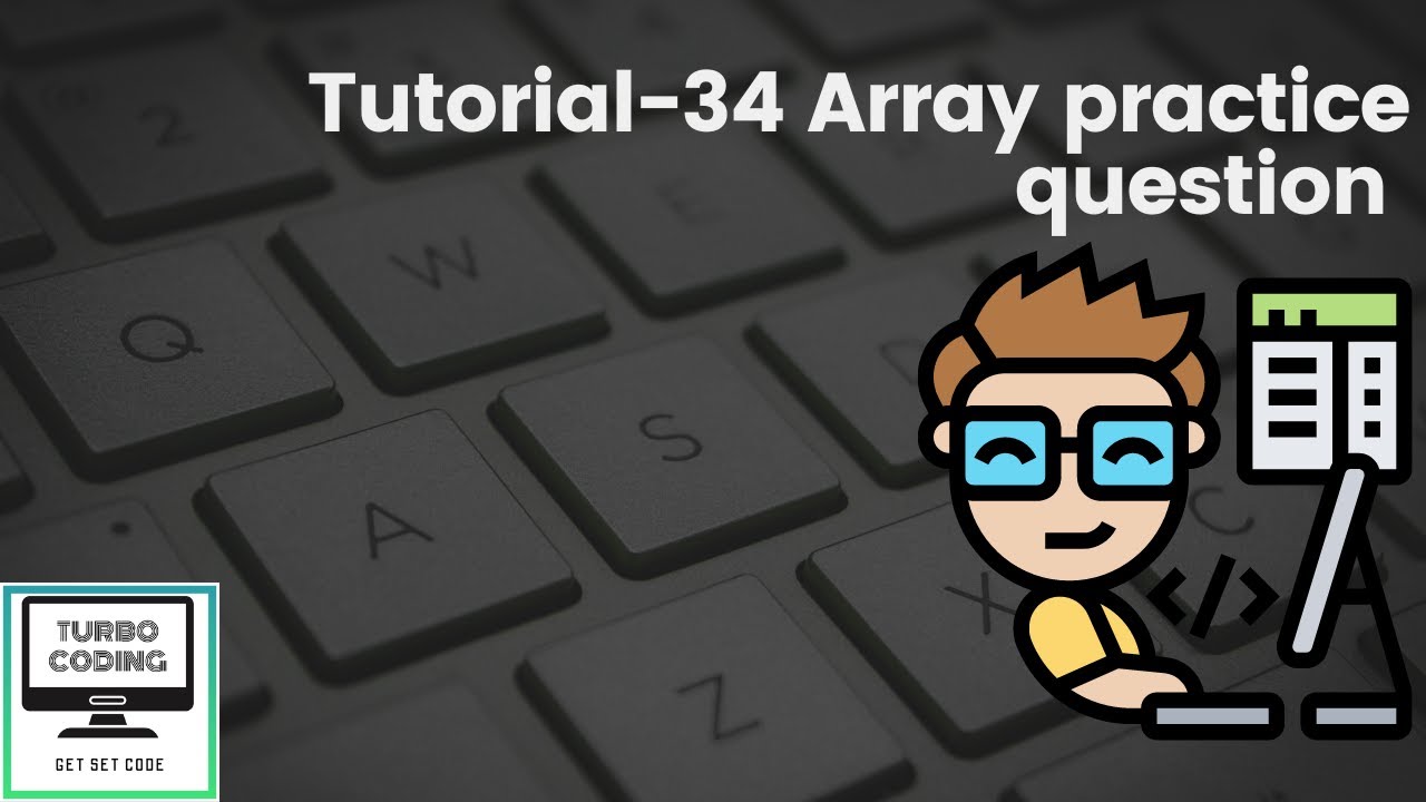 Python Tutorial 34 Important Array Practice Question Python