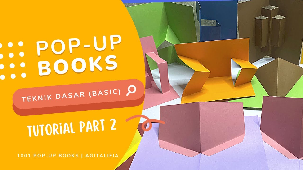 Tutorial Pop Up 2 Dasar Pembuatan Pop Up Basic Pop Up Book Youtube