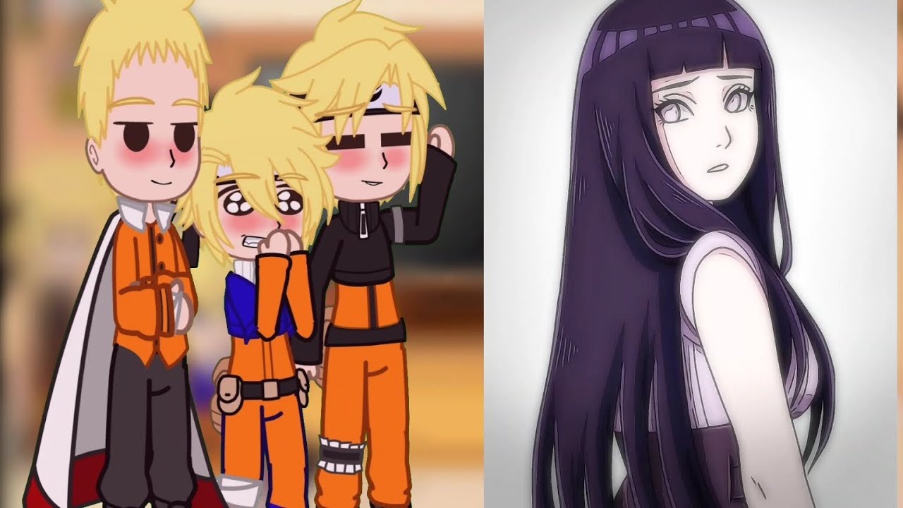 Naruto React To Hinata Gacha Club React Youtube