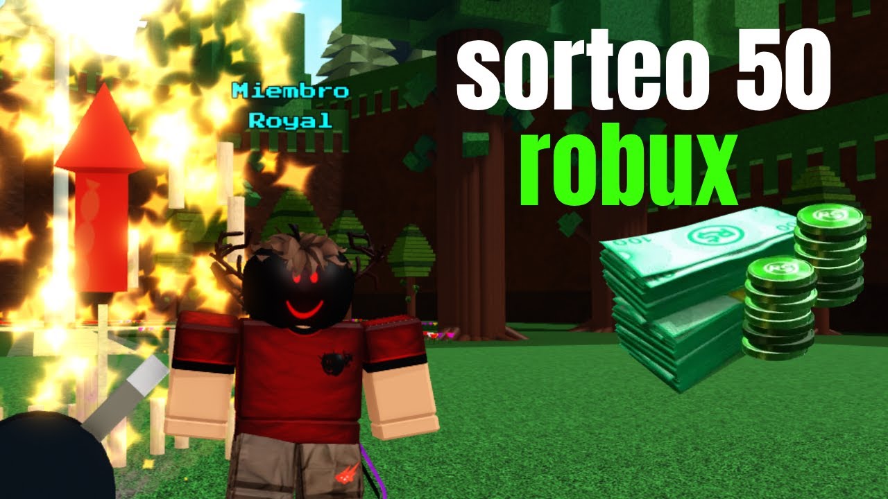 вўsorteo 50 Robux рџ Youtube