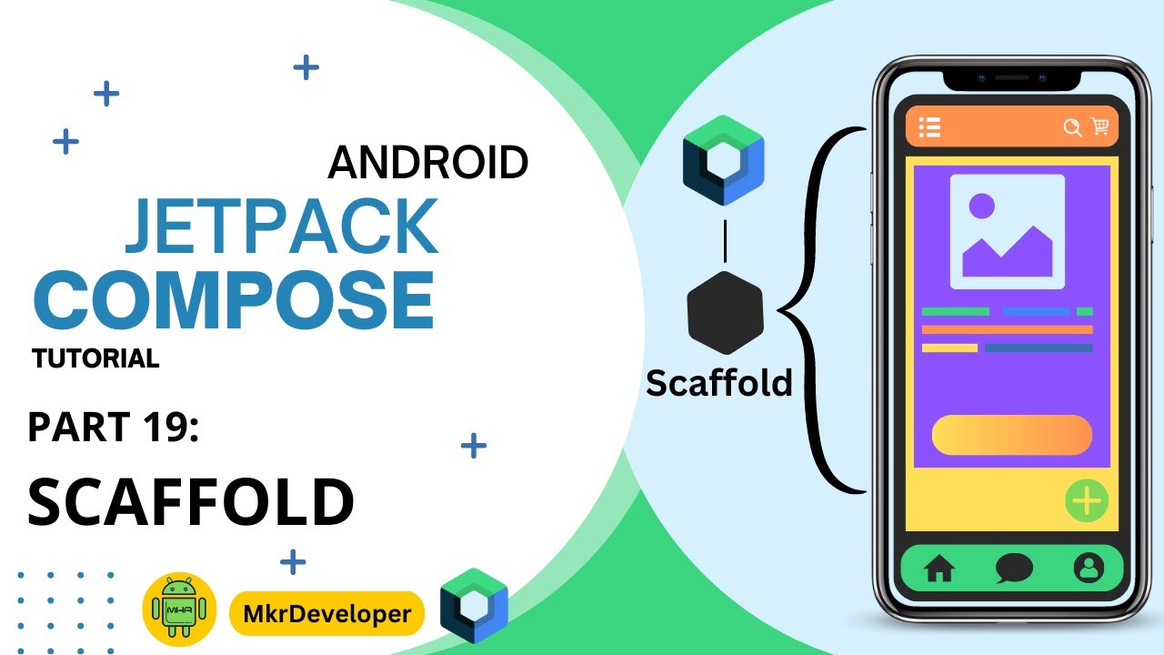 19 Scaffold Jetpack Compose Android Studio Youtube
