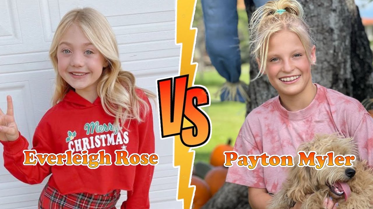Payton Delu Myler Ninja Kidz Tv Vs Everleigh Rose Transformation рџ