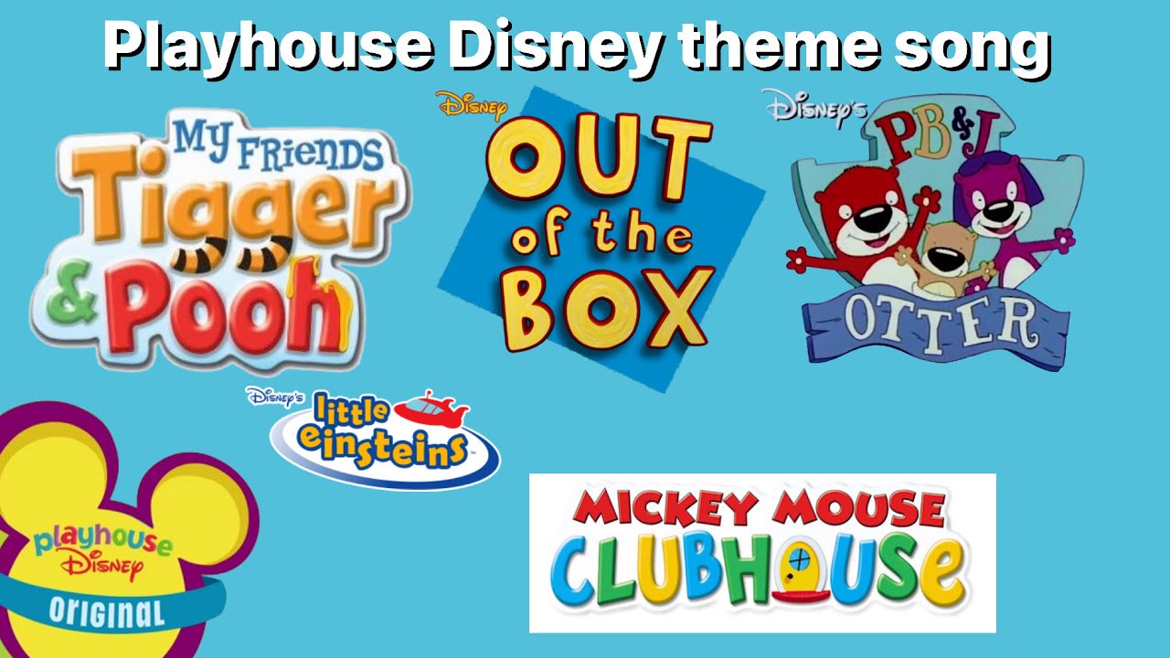 Mickey Mouse Clubhouse Playhouse Disney Theme Song