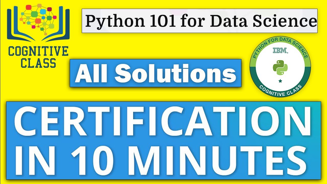 Python For Data Science Cognitive Class Answers Ibm Free Course Get