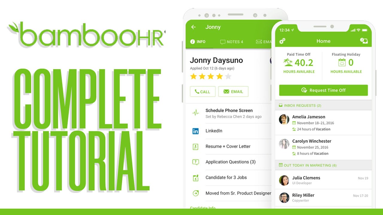 How To Use Bamboohr Easy Tutorial 2022 Youtube