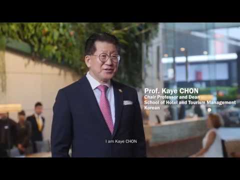 Working At Polyu Prof Kaye Chon Youtube