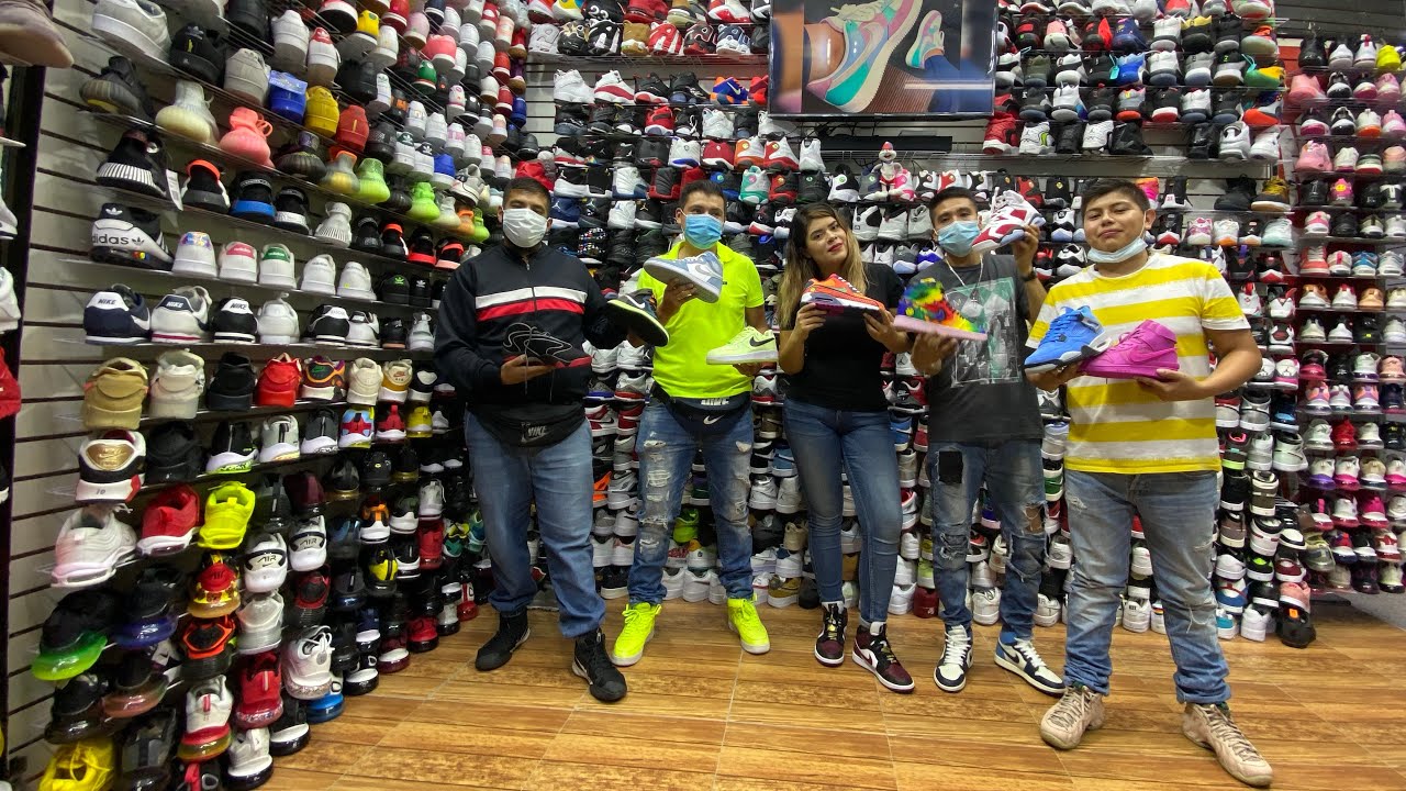 Encontré Bodegas Con Tenis Jordan En El Mercado De Tepito Mayoreo Y