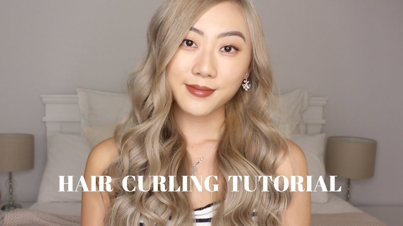 Hair Curling Tutorial Youtube