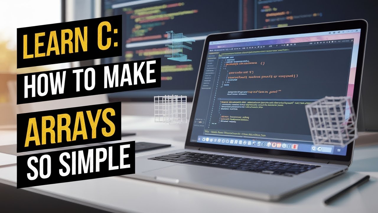 Basic C Programming Part 6 Arrays In C Programming How To Make Array