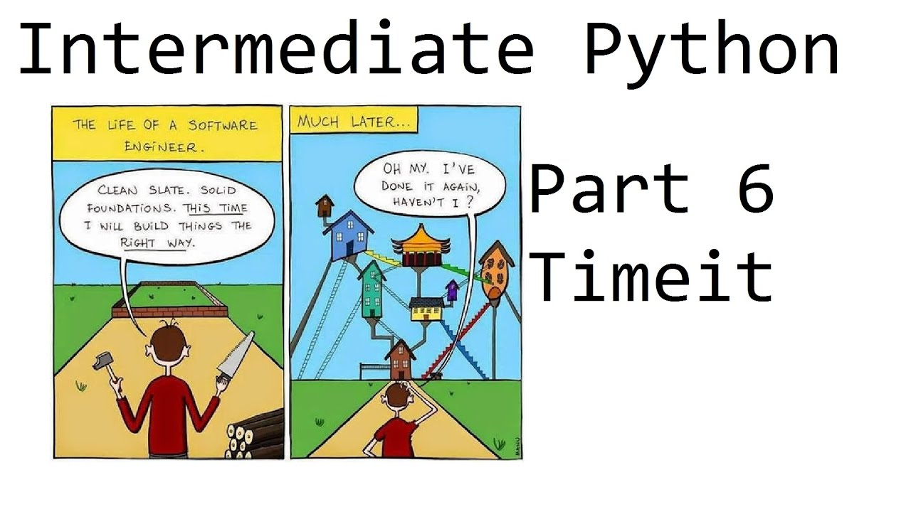 Timeit Module Intermediate Python Programming P 6 Youtube