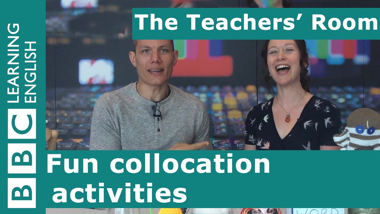 The Teachers Room Fun Collocation Activities Youtube