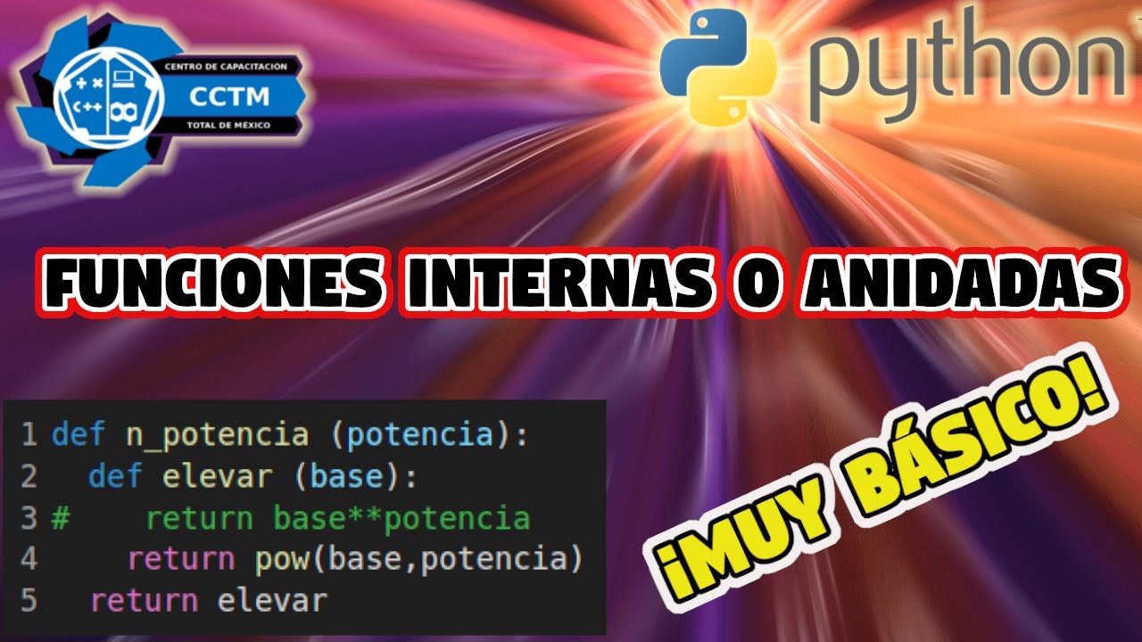 рџ Funciones Dentro De Funciones Funciones Anidadas Python Desde Cero