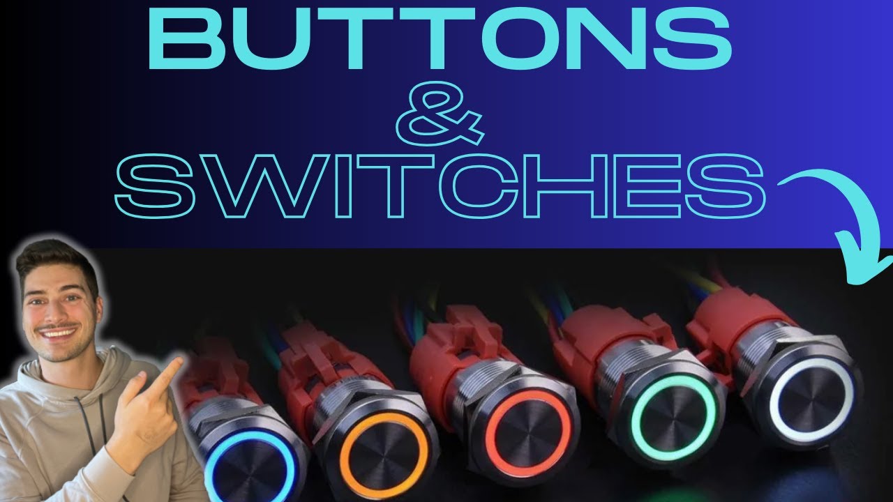 How To Wire Pushbuttons And Switches Youtube