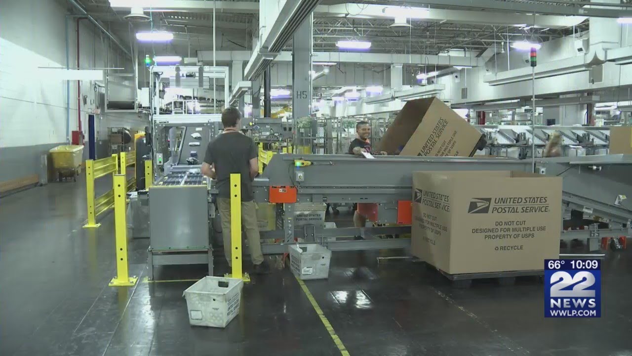 Springfield Usps Installs New Package Sorter To Meet Holiday Demand