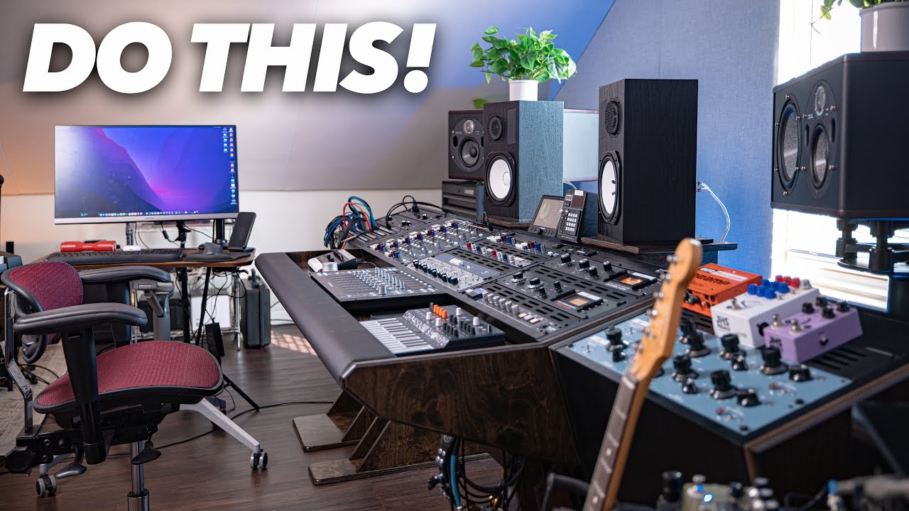 Top 5 Tips For A Recording Studio Session Setup Youtube