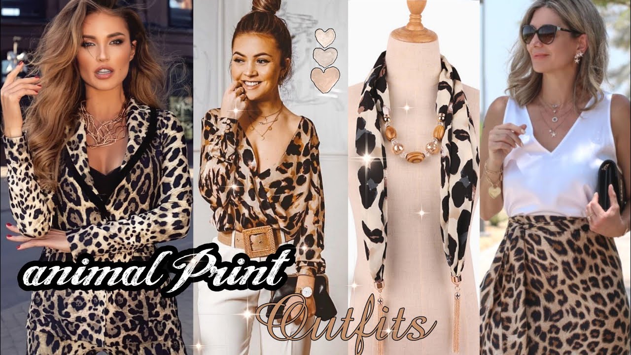 Outfits Con Animal Print Como Combinar El Estampado De Animal Print