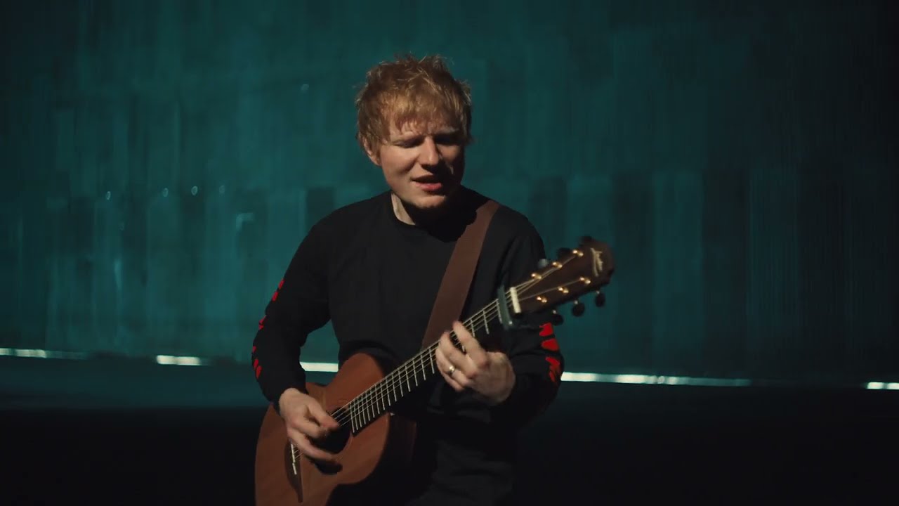 Ed Sheeran Shivers Official Acoustic Video Youtube