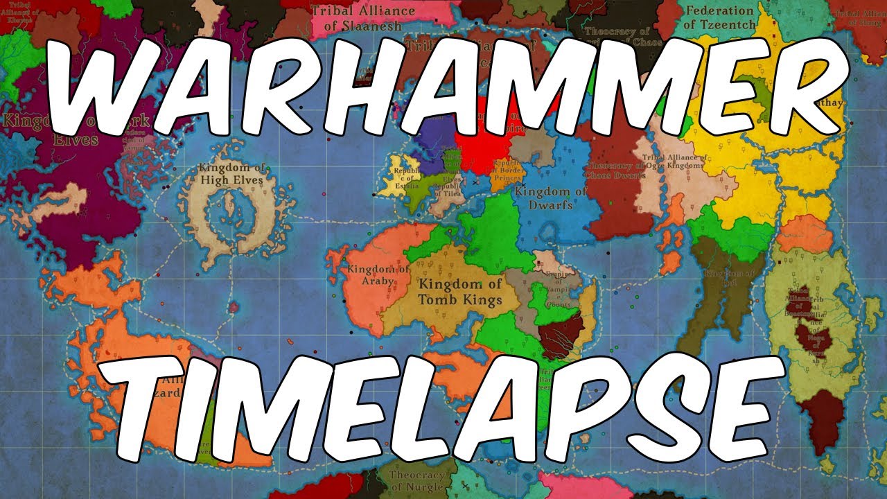 Fantasy Map Simulator Timelapse Warhammer Custom Map Youtube