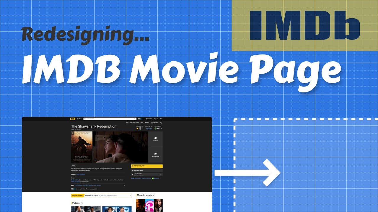 A Fresh Redesign For The Internet Movie Database Youtube