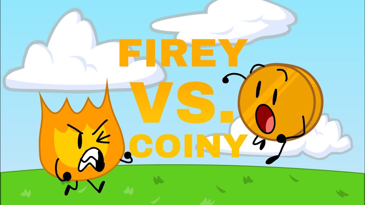 Firey Vs Coiny Youtube